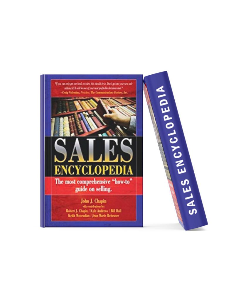 Best Sales Book - Sales Encyclopedia By John Chapin
